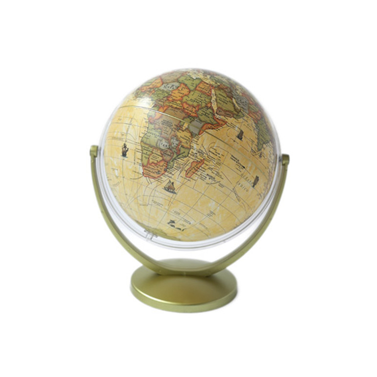 Globo Terraqueo B/plastica Antiguo 207Aw 20Cm Berrini